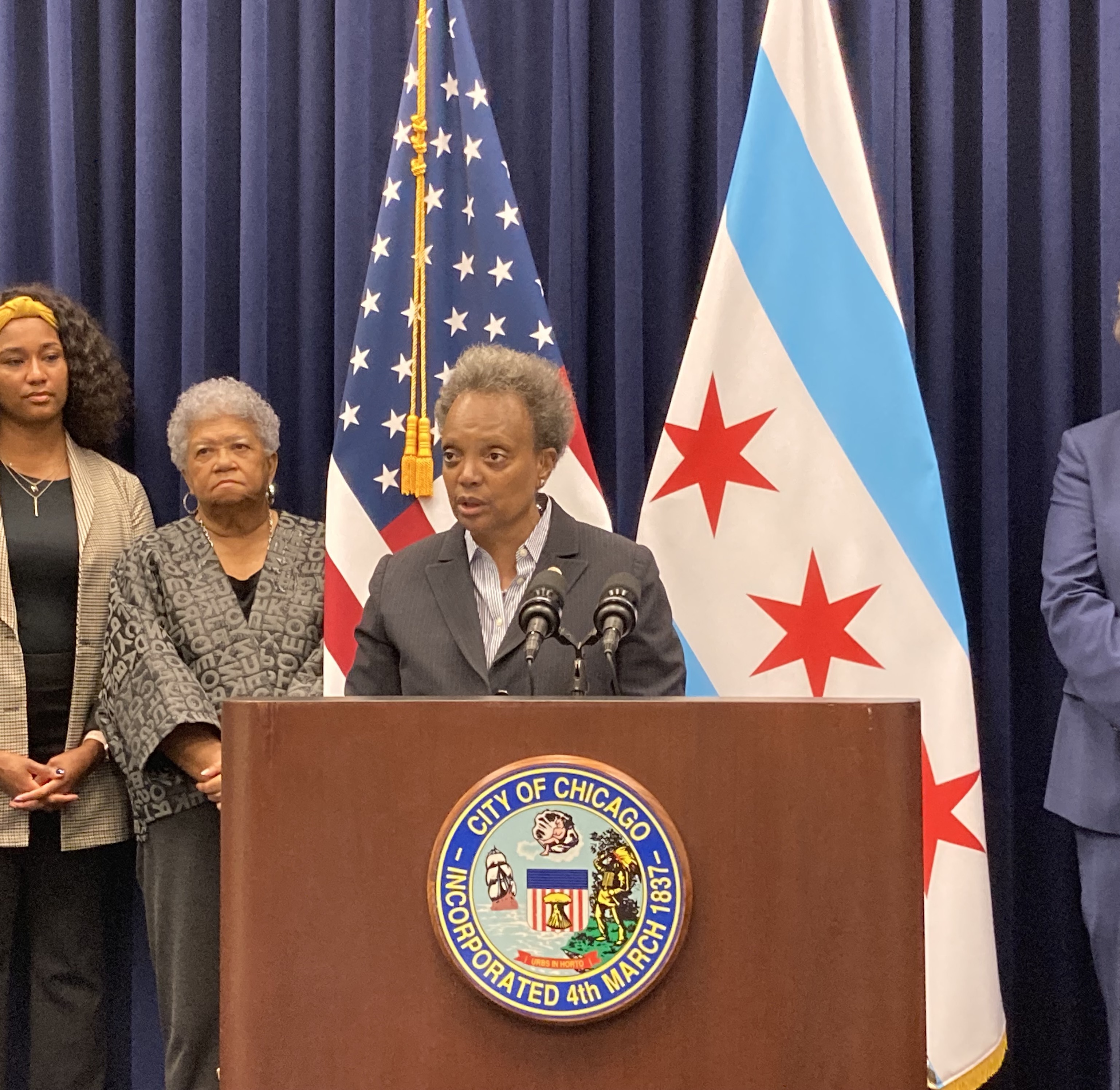 Nope, our theory Lightfoot was blocking Carter from meeting with alders ...