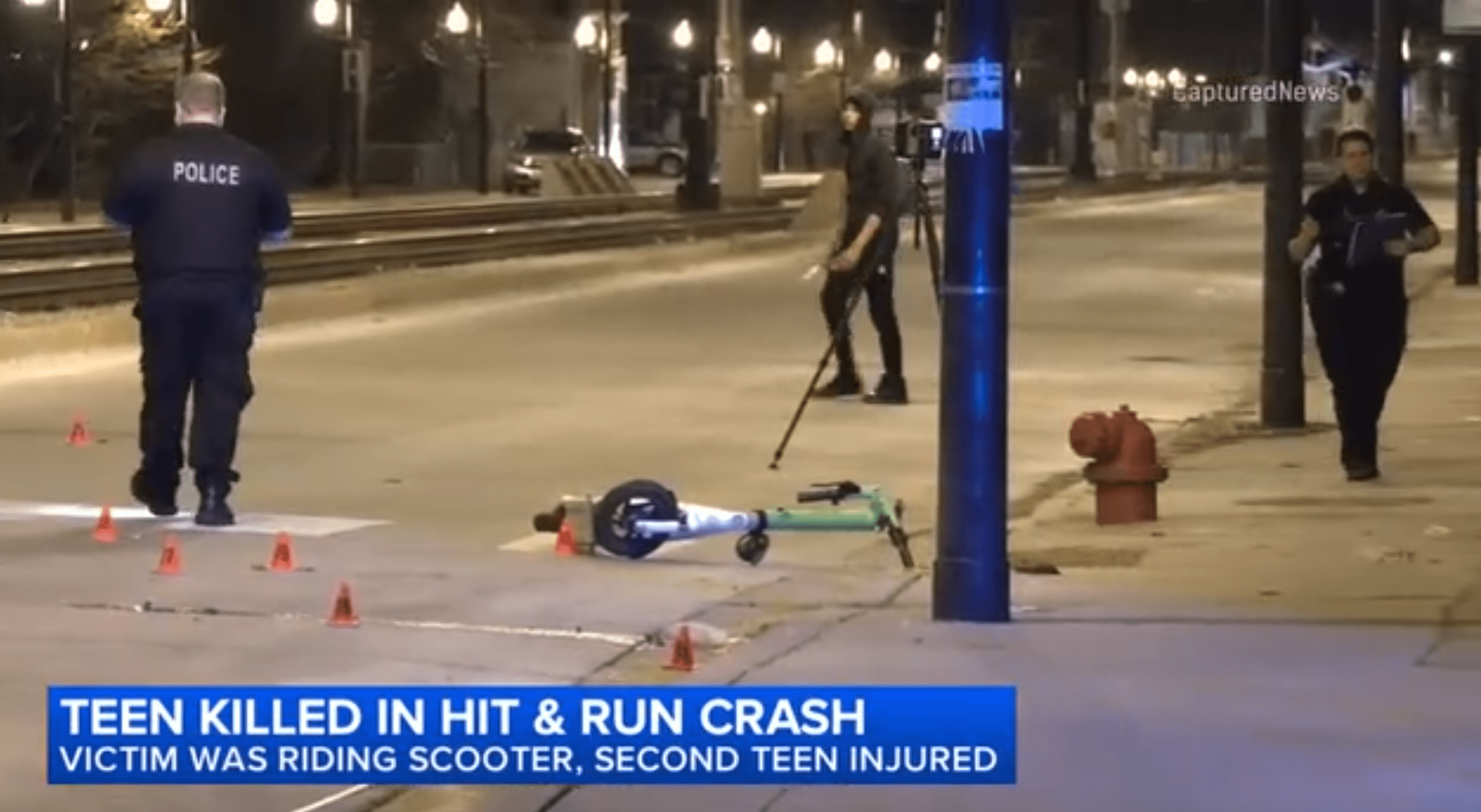 Tragically, a hit-and-run driver fatally struck Violet Harris, 15 on a ...
