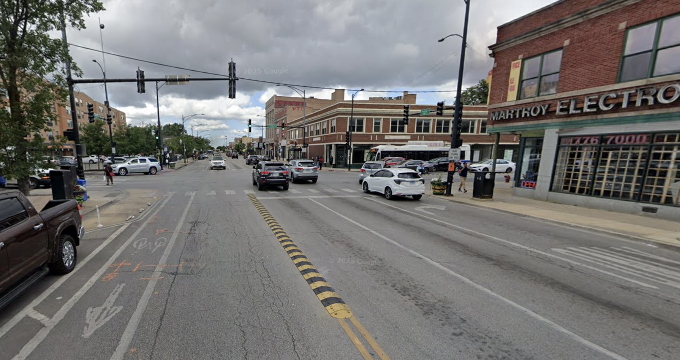 A speeding, hit-and-run SUV driver ran a red and fatally struck food ...